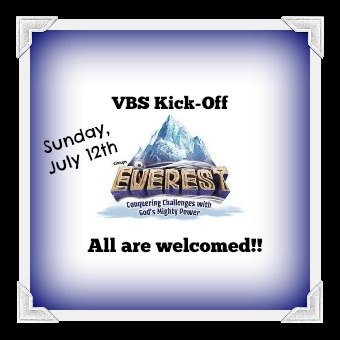 VBS – Kick-Off – Mount Tabor Church of God, Celina, Ohio